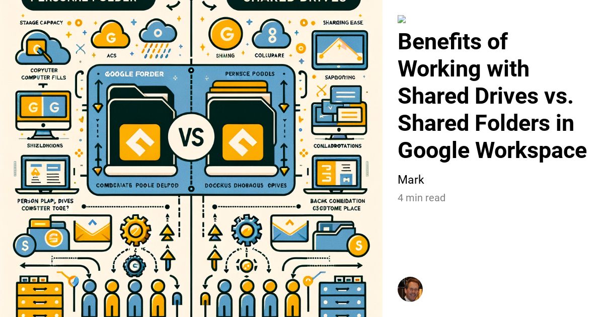 Benefits of Working with Shared Drives vs. Shared Folders in Google ...